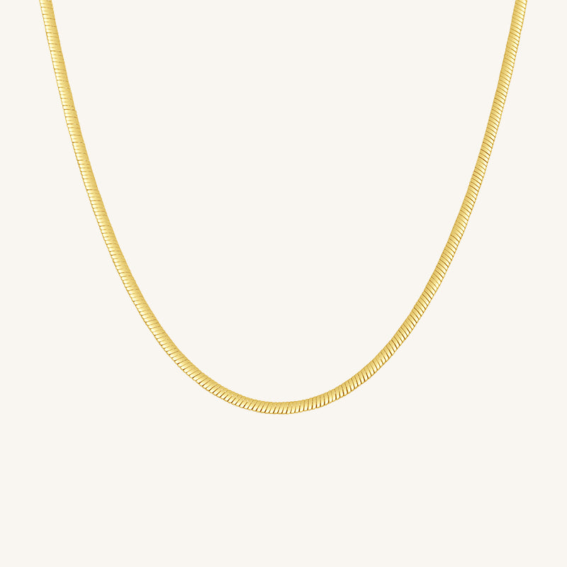 Mix & Match Thin Cobra Chain Necklace – ARSIS JEWELRY